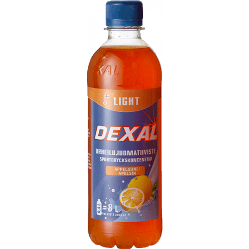 DEXAL LIGHT O,4L APPELSIINI Urheilujuoma - Häijään Urheilutarvike ...